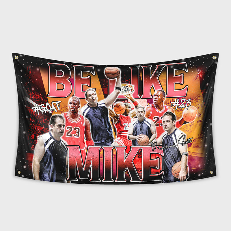 Hype Flags - Be Like Mike Flag | Funny Tapestry – HypeFlags