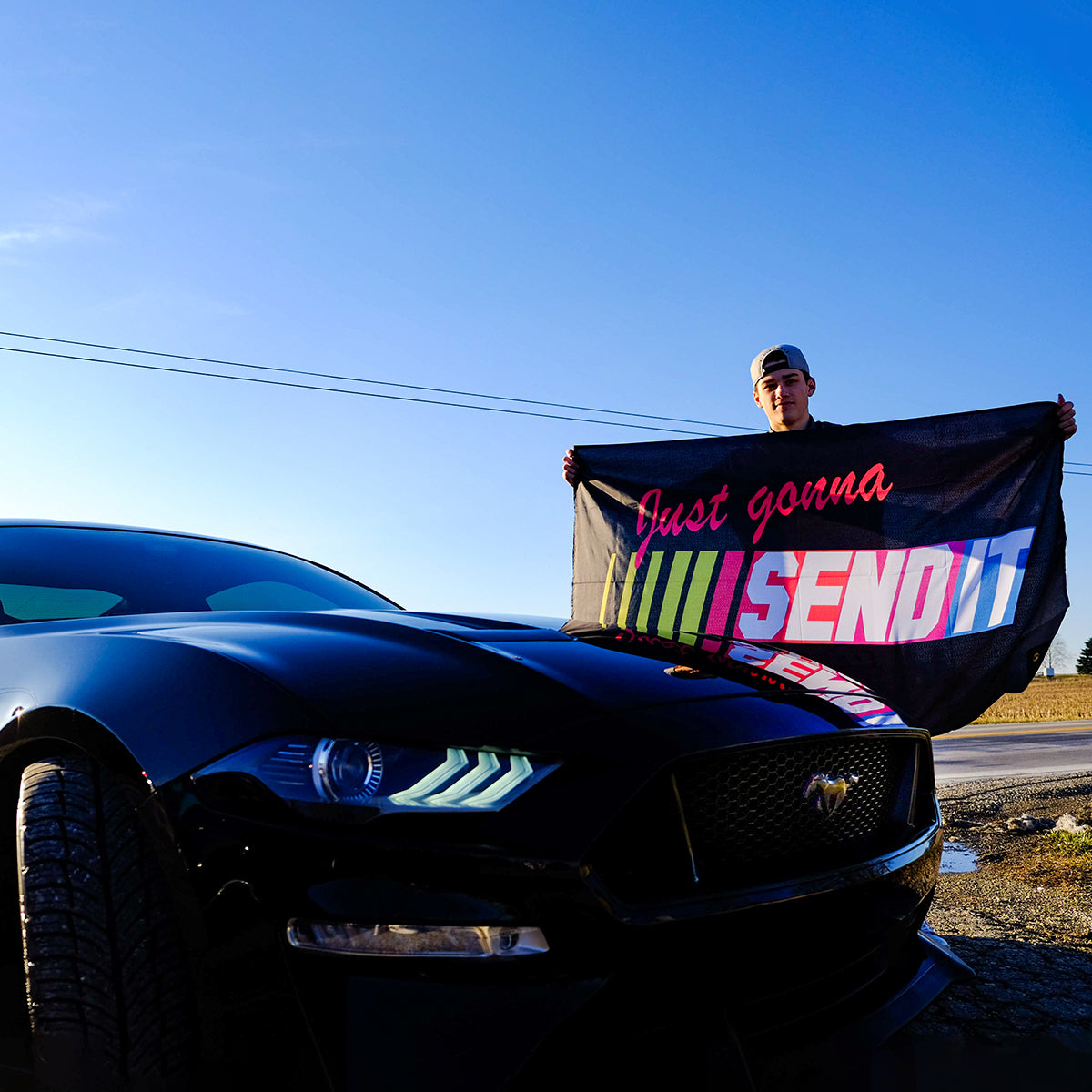 Hype Flags - Send It Flag | Just Gonna Send It Funny Meme Flag – HypeFlags