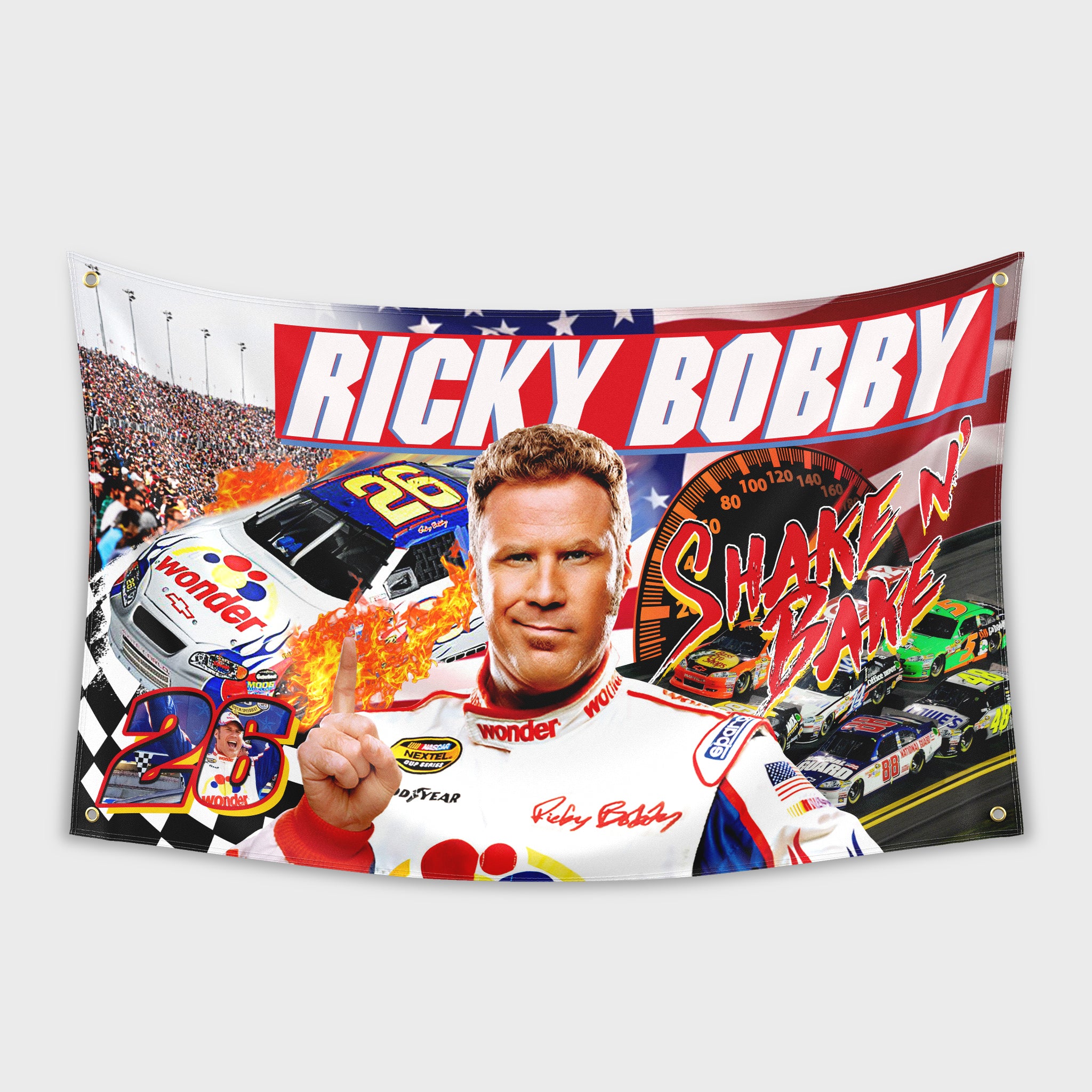 Ricky Bobby Talladega Nights Logo Dress Like Ricky Bobby Costume